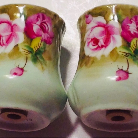 Lefton | Kitchen | Lefton Green Heritage Salt Pepper Shakers Vintage ...